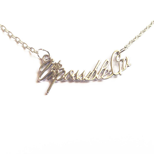 Doctor Who Inspired The Impossible Girl Necklace – Dolly Loves PolkaDot